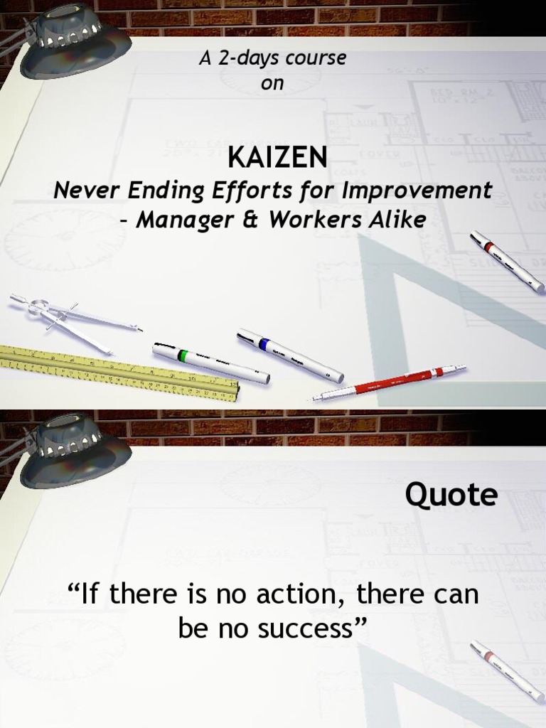 Notes - Kaizen | PDF