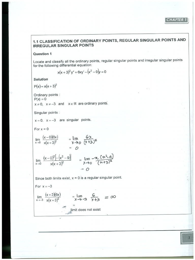 Mat480 Tutorial 1 Solution Q1-Q8 | PDF