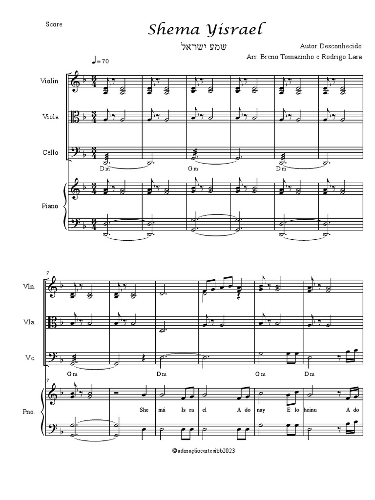 Shema Yisrael (Grade) | PDF