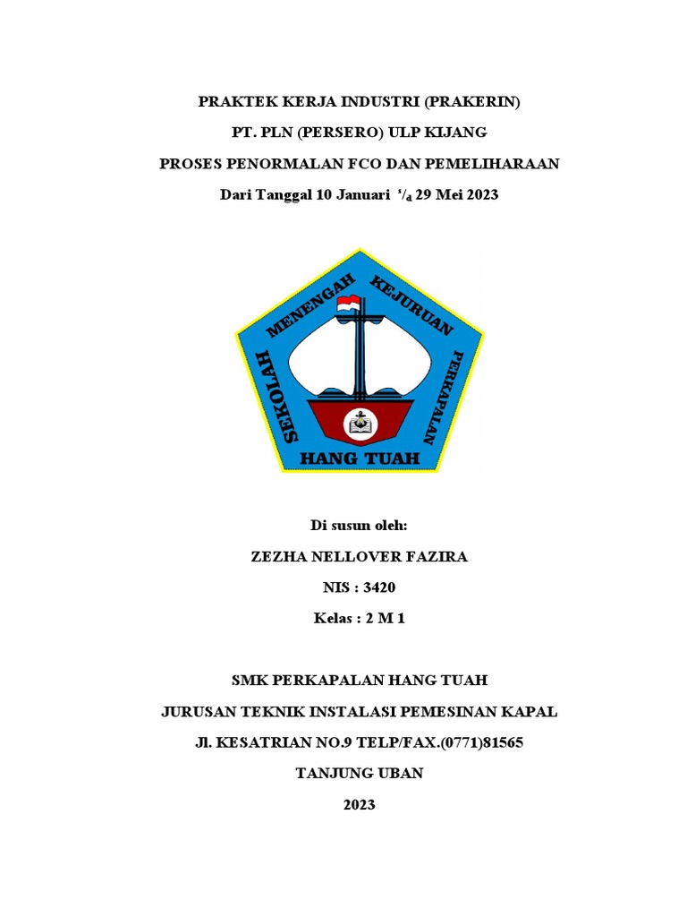 Laporan Zezha Nellover F | PDF