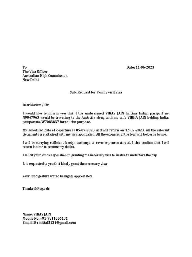 Aus Cover Letter Format | PDF