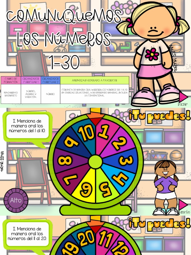 Los Numeros 1 Al 30 | PDF