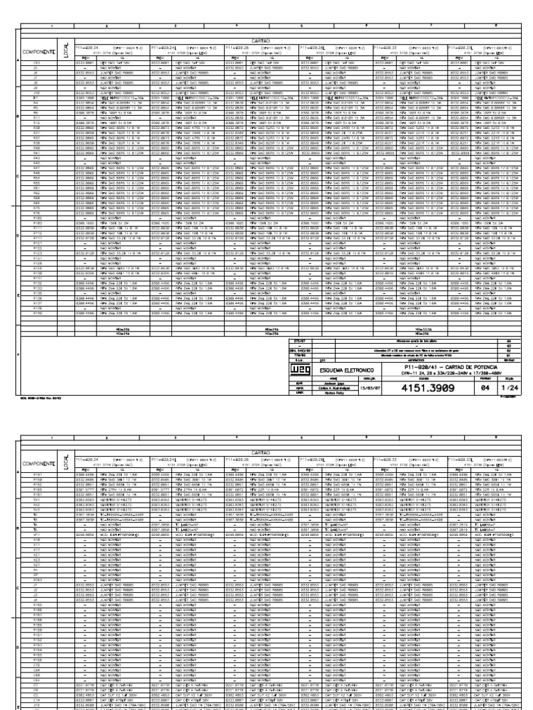 Diagrama Cfw11 p11-b20.41 | PDF