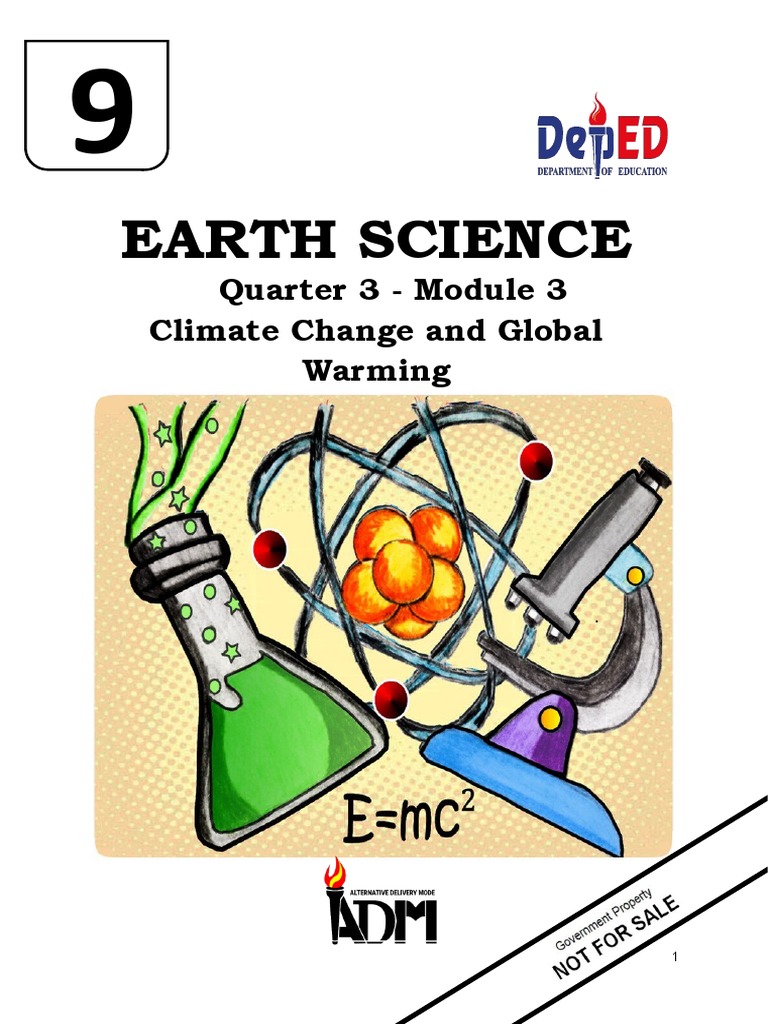 G9 Earth Science - Module 3 - Q3 Compressed | PDF | Climate Change | Greenhouse Effect