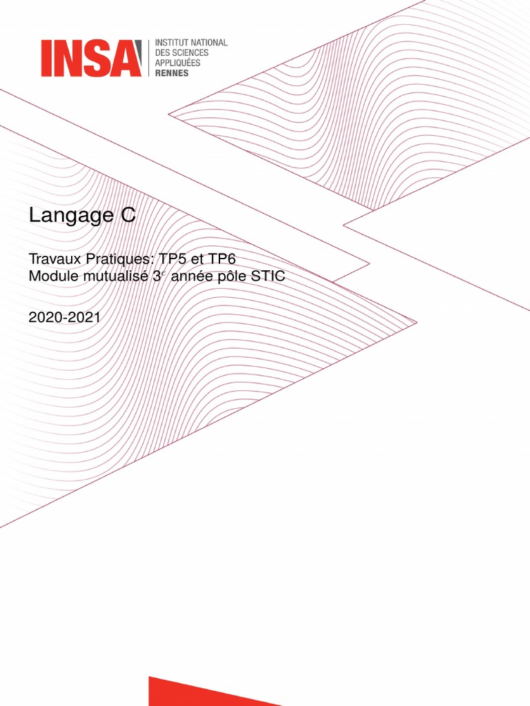 Langage C | PDF