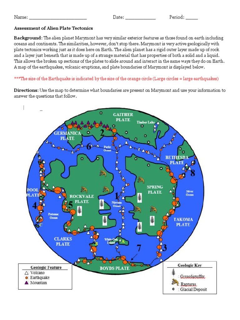 A.R Assessment of Alien Plate Tectonics | PDF | Plate Tectonics | Volcano
