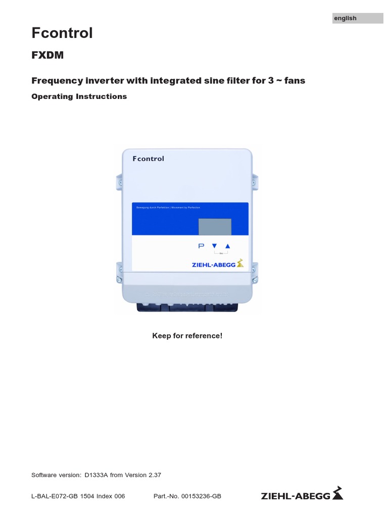 Operating Instruction Fcontrol FXDM | PDF | Copyright Infringement ...