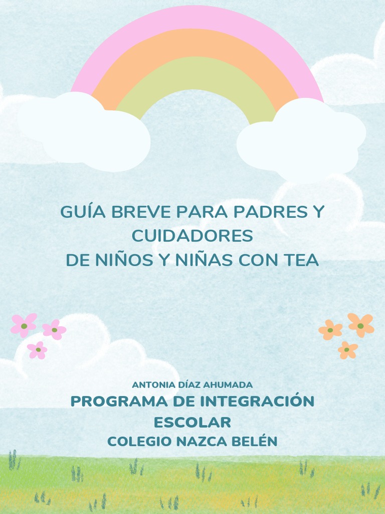 Guía Informativa para Padres y Apoderados Sobre Niños Con Tea | PDF