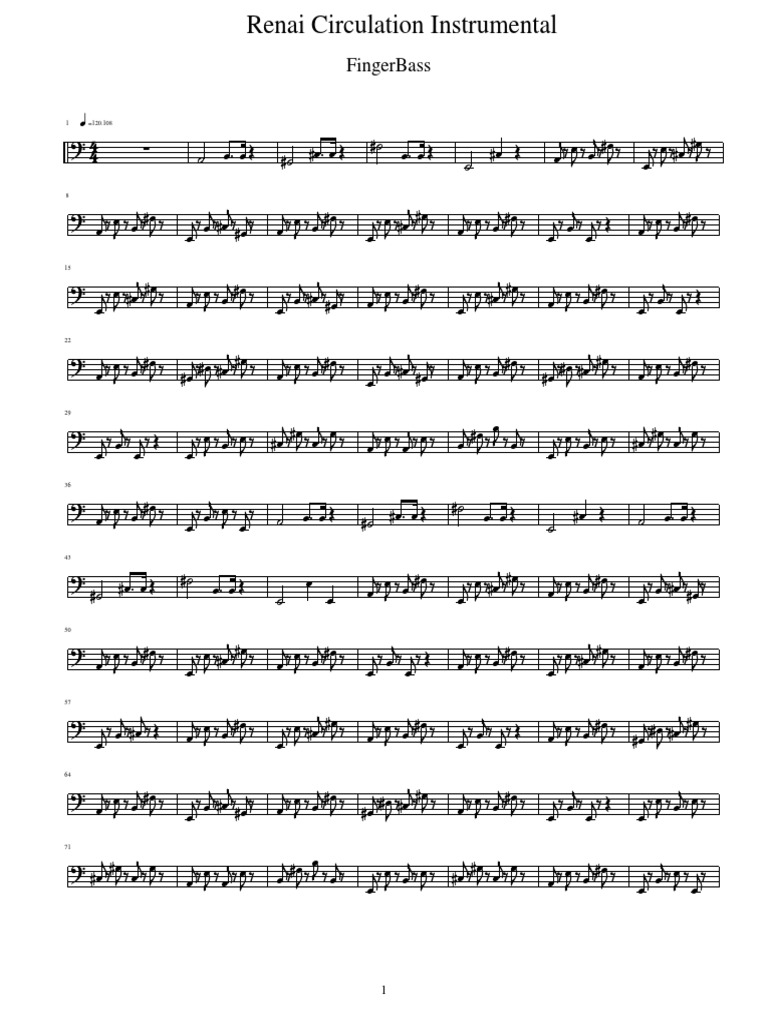 Renai Circulation Instrumental Guide | PDF