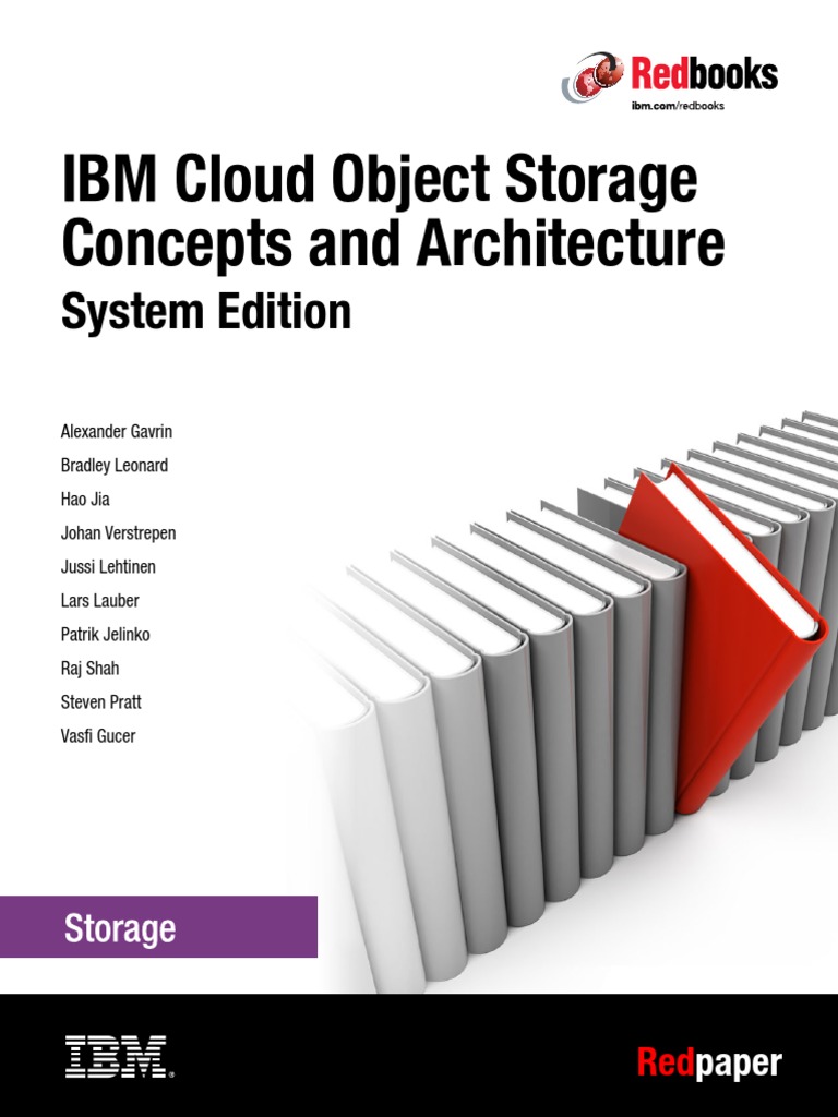 Ibm Cloud Object Storage Concepts And Architecture System Edition Pdf Cloud Computing 2386