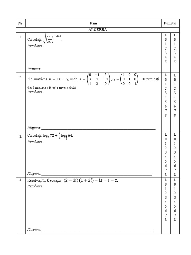 12 Mat Test U Ro Ss22 | PDF