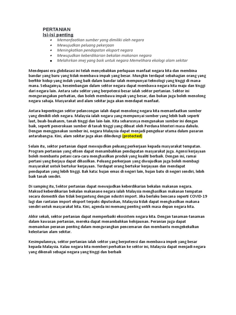 Easy BM Karangan | PDF