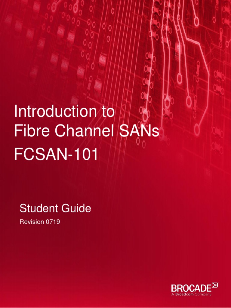 Student Guide FCSAN 101 Rev0719 L | PDF | Network Switch | Computer Network