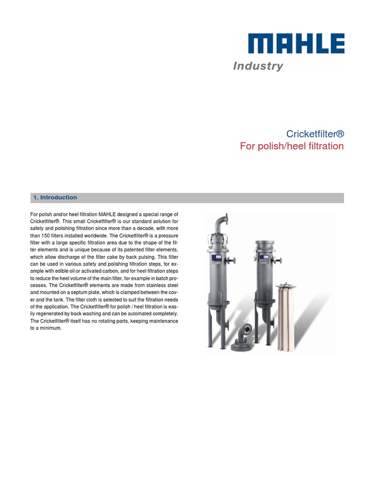 Cricket Polish en | PDF | Filtration | Steel