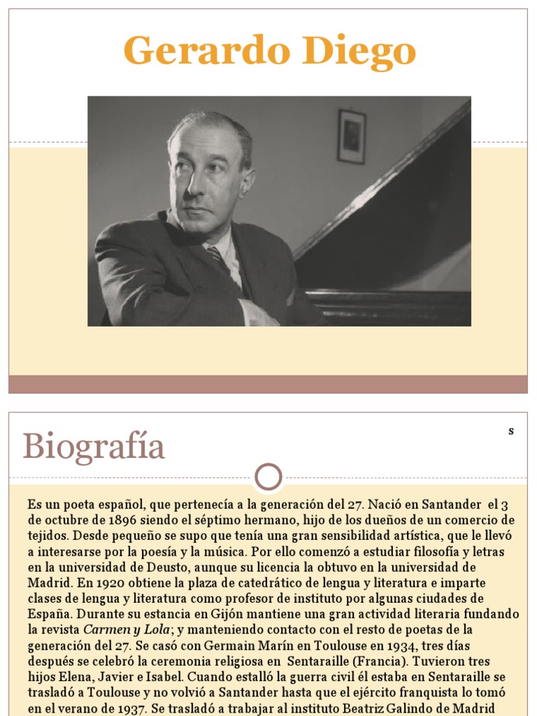 Gerardo Diego | PDF