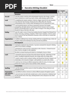 Grade 6-English-S1W4-Narrative Writing Packet | PDF | Narrative | Essays