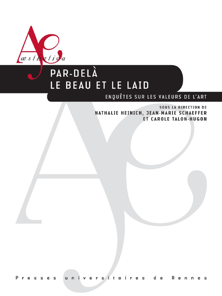 Valeurs de l'art : au-delà du beau et laid | PDF | Esthétique | Relique