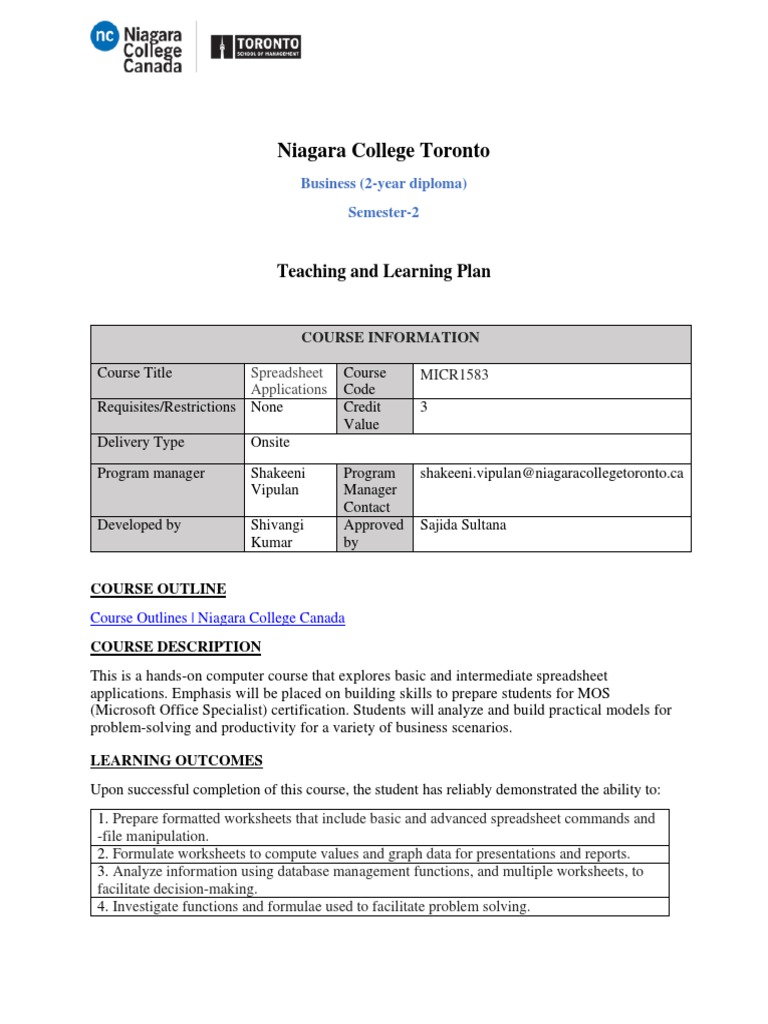 TLP - MICR1583 Spreadsheet Applications | PDF | Microsoft Excel | Turnitin