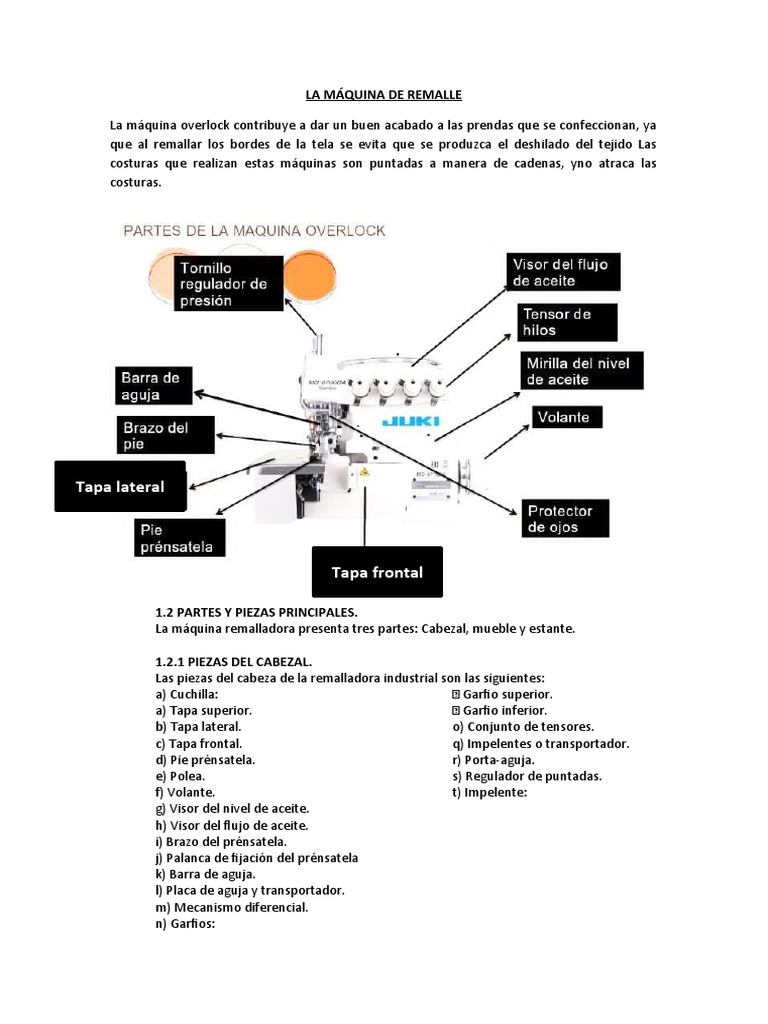 La Máquina de Remalle | PDF | Bienes manufacturados