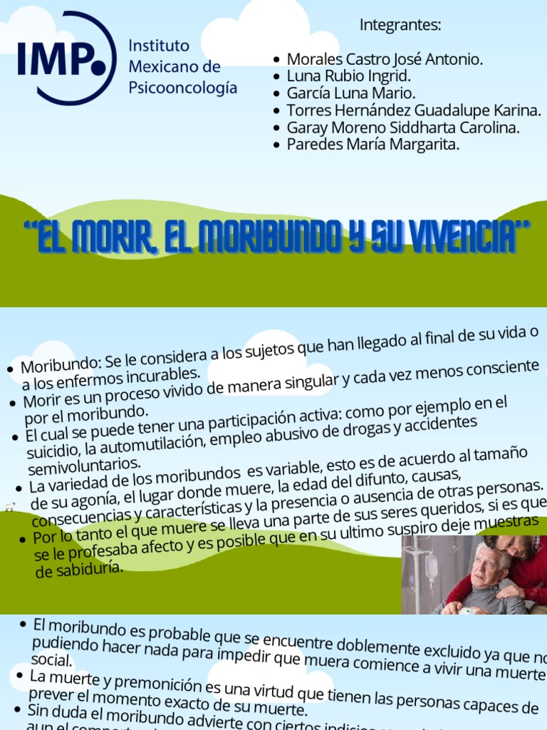 El Moribundo: Vivencias y Ritos | PDF | Artes del Lenguaje y ...