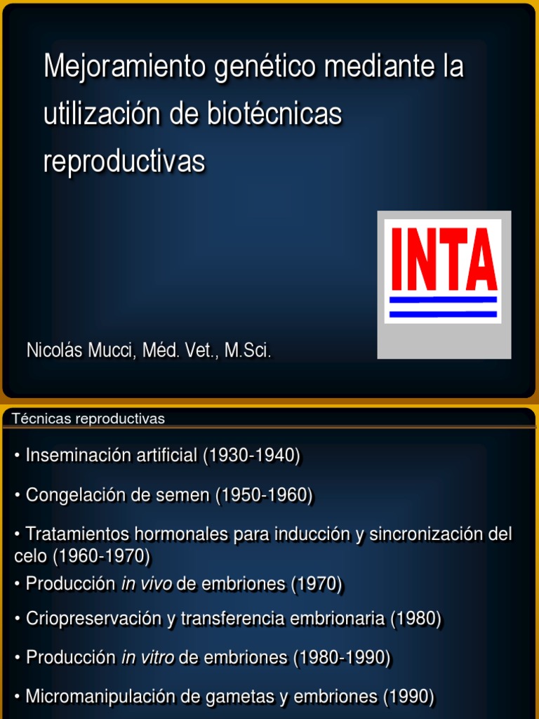 Nicolas Mucci | PDF | Clonación | Embrión