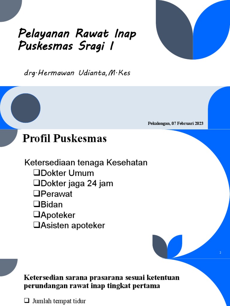 Template Pelayanan Rawat Inap Puskesmas Atau Klinik Pratama | PDF Template Pelayanan Rawat Inap Puskesmas Atau Klinik Pratama | PDF