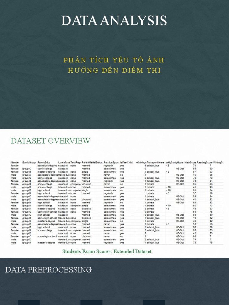 Blue and Yellow Modern Data Analysis Presentation | PDF