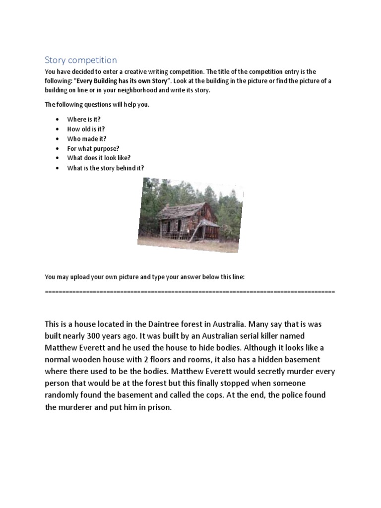 Story Competition | PDF