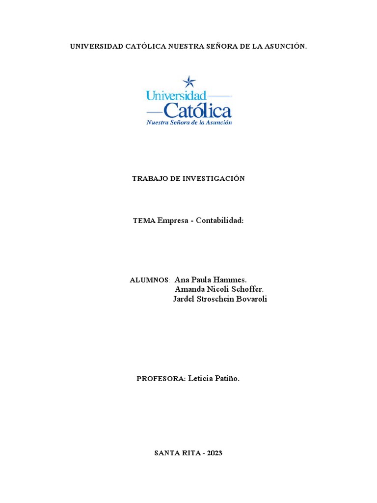 Contabilidad 1er Curso Pdf Contabilidad Ciencias Económicas