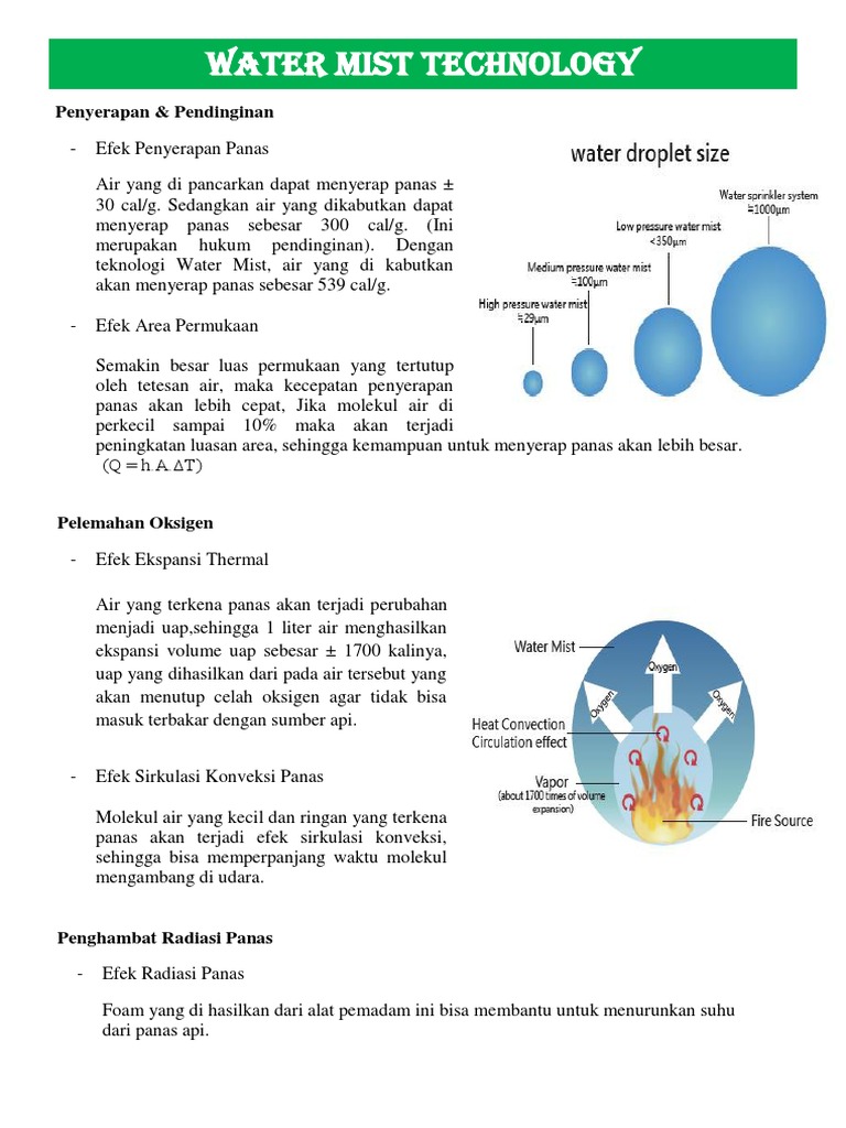 Water Mist System With Firebusters | PDF