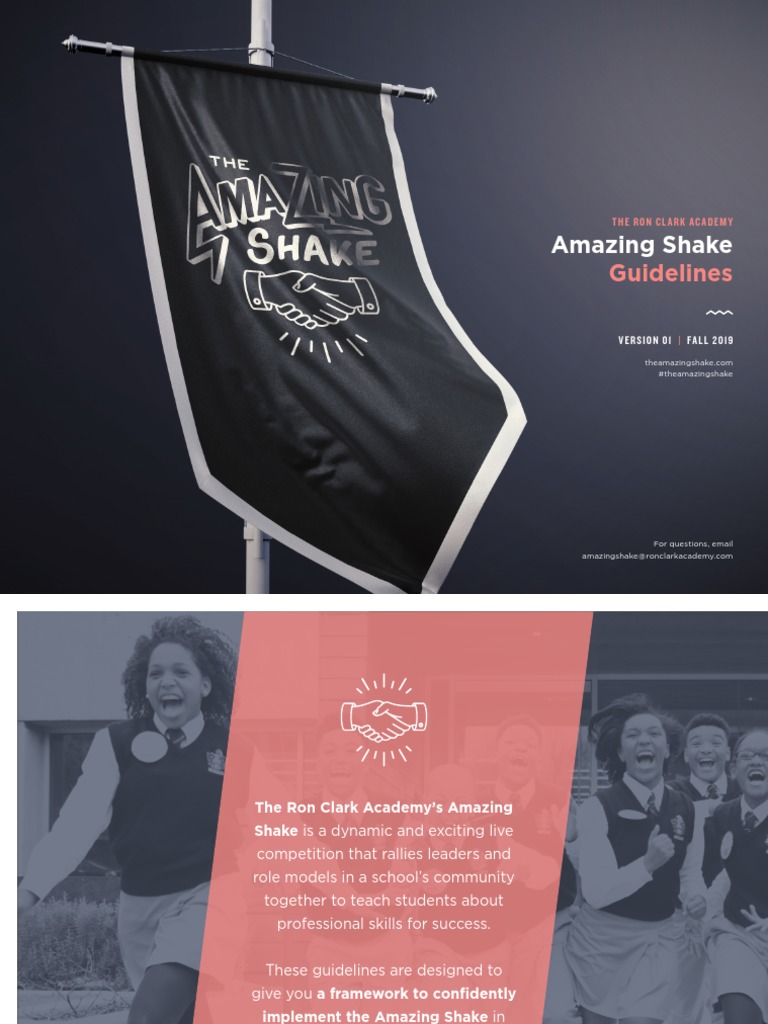 Amazing Shake Guidelines for Schools | PDF