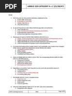 A320 Type Rating Exam | PDF | Flight Control Surfaces | Landing Gear