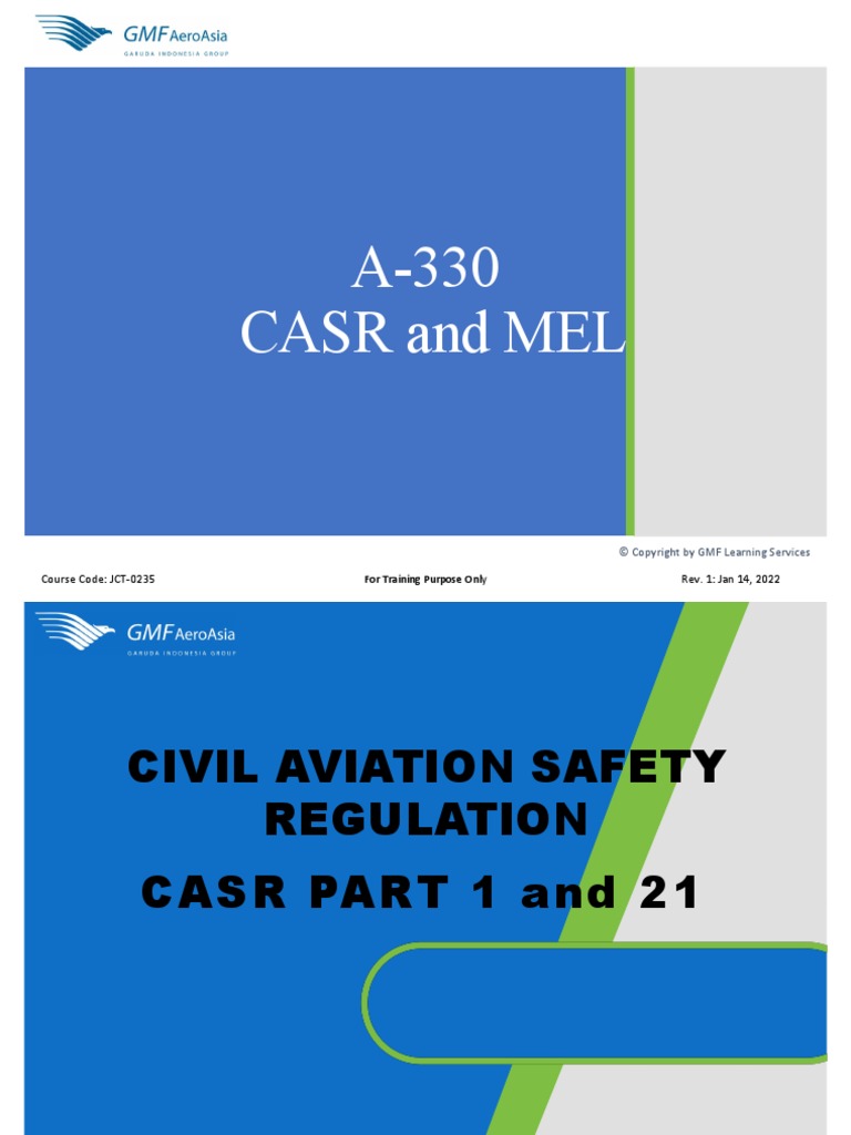 Casr and Mel A330 Rev.1.2022 | PDF | Aircraft | Aerospace