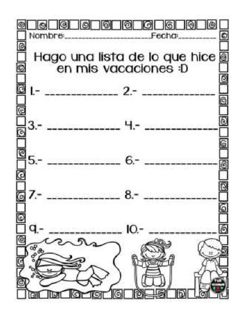 Enumerar Actividades | PDF