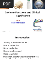 Lecture 6. Calcium Homeostasis | PDF | Bone | Calcium