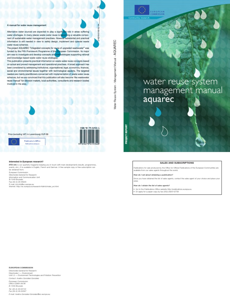Water Reuse System Management Manual-Gp Daily WEB KI7606016ENC 002 ...