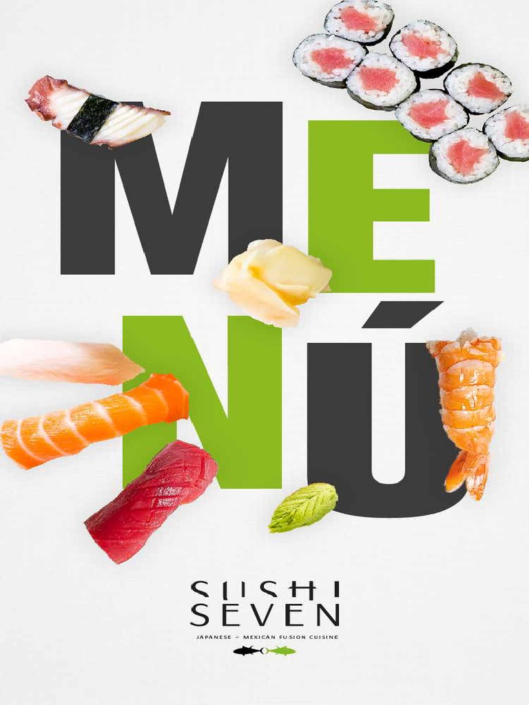 Menú Sushi Seven Digital | PDF
