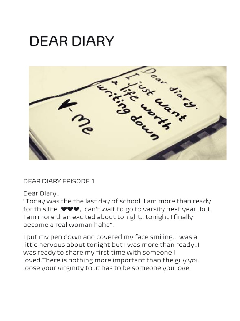 Dear Diary | PDF