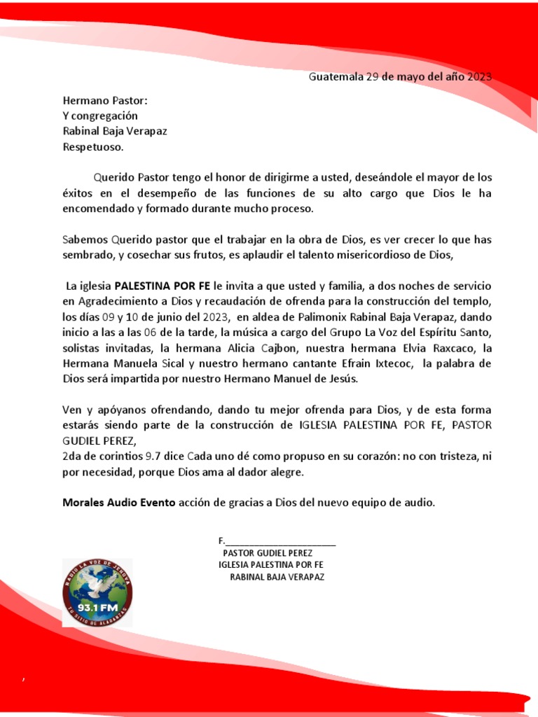 Carta A Los Pastores | PDF