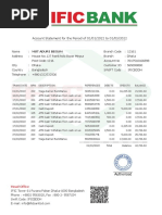Bank Statement: Dutch - Bangla Bank Limited | PDF
