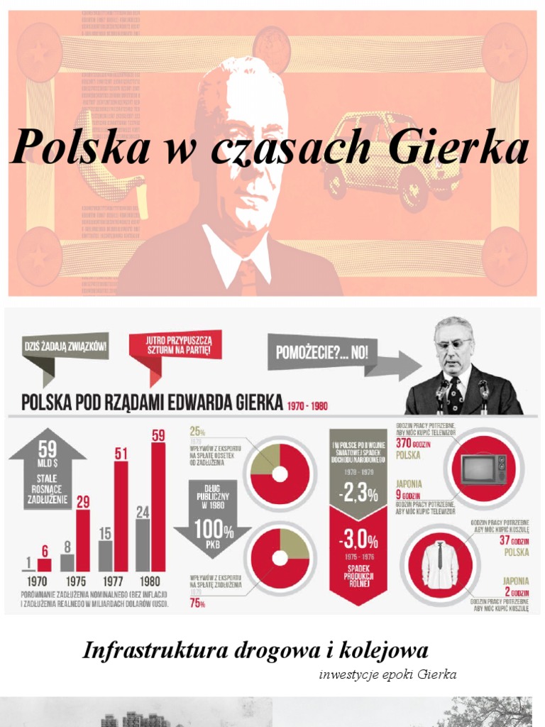 Polska W Czasach Gierka | PDF