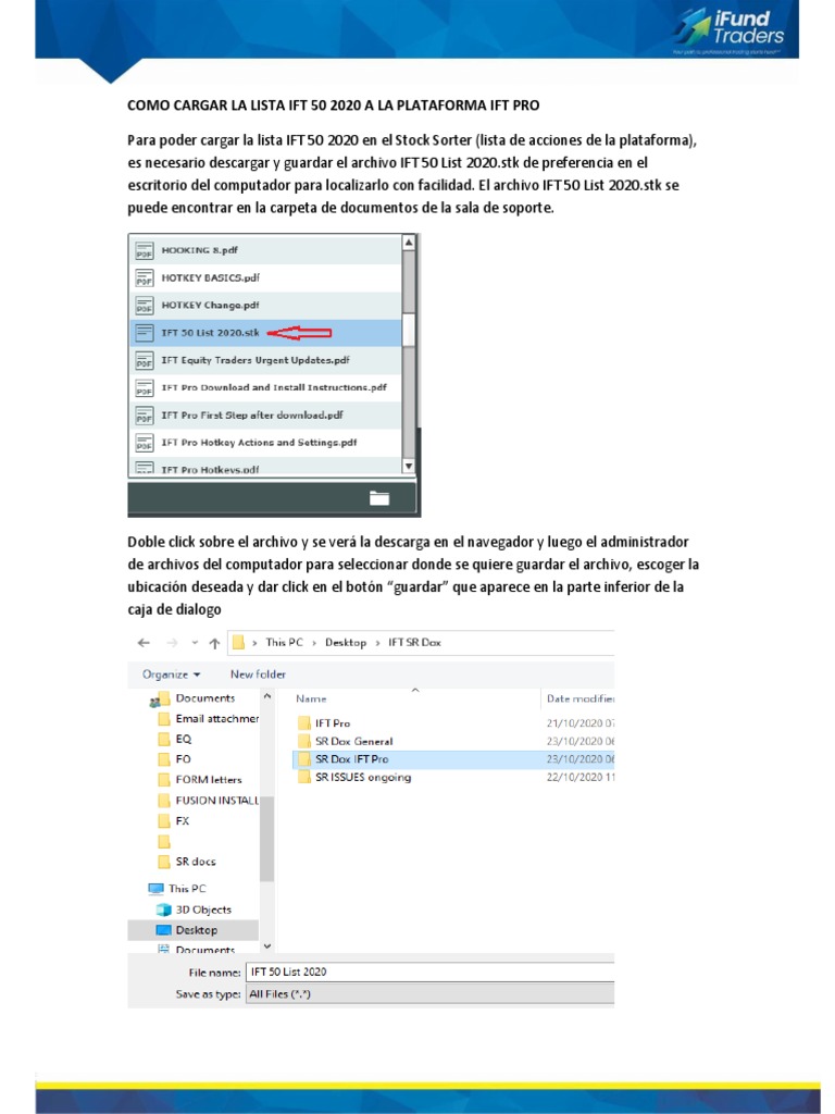IFT Pro-Como Cargar La Lista IFT 50 2020 | PDF