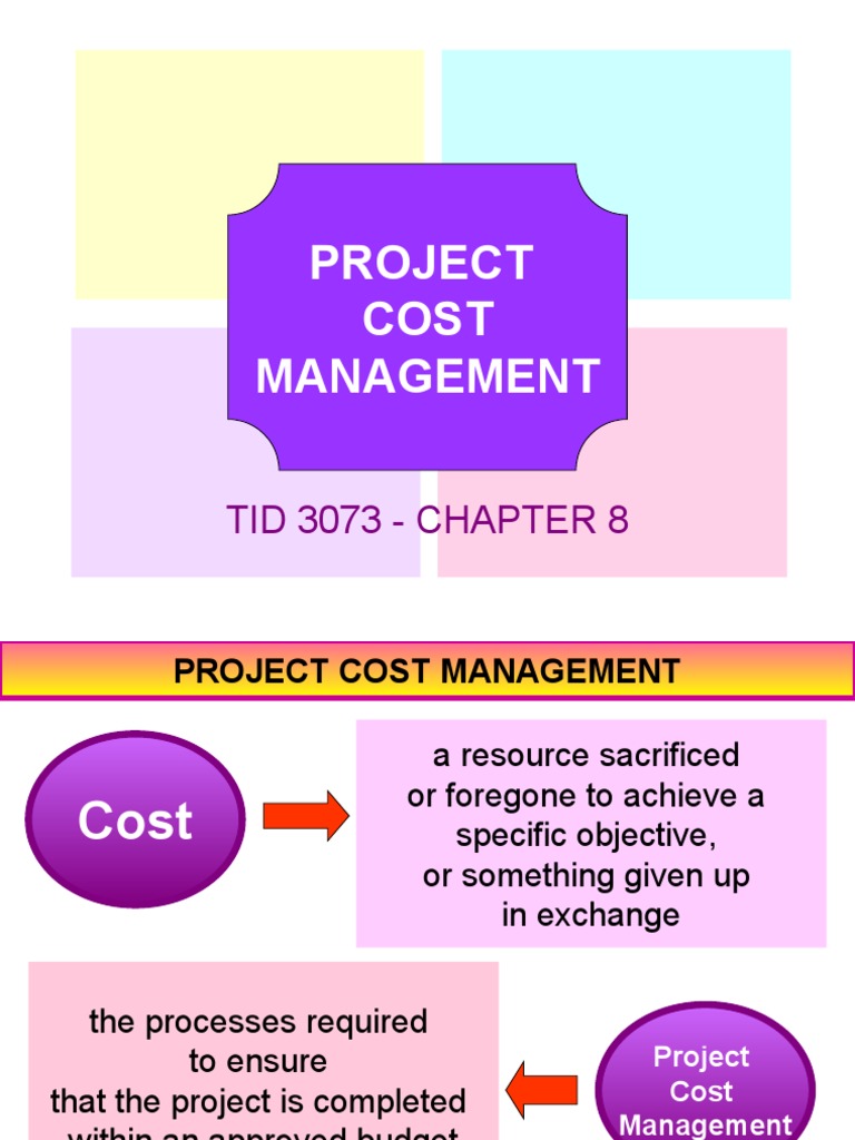 Project Cost Management | PDF