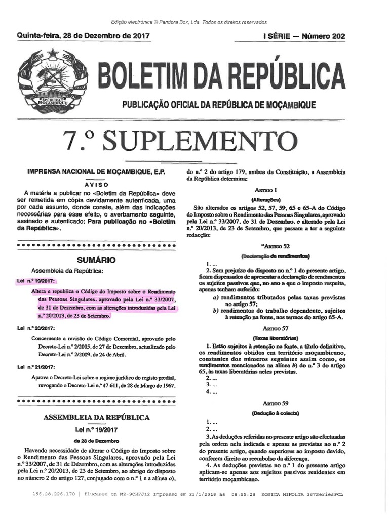 CIRPS republicado | PDF