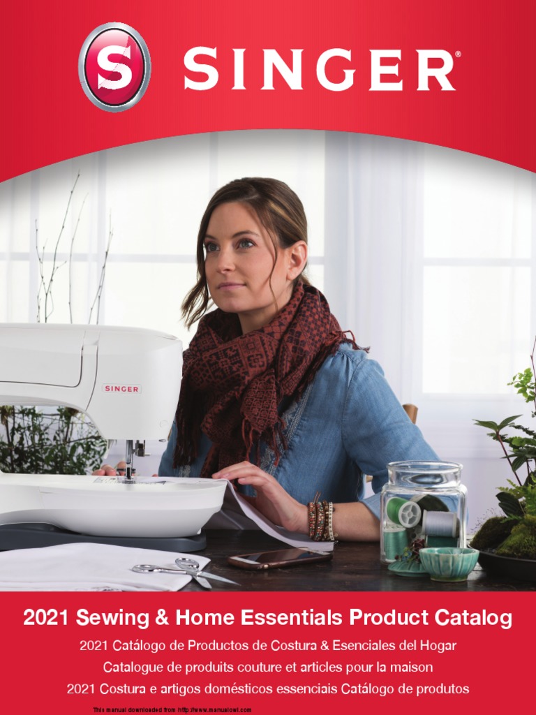 Catalogo Singer | PDF | Têxteis | Bens manufaturados
