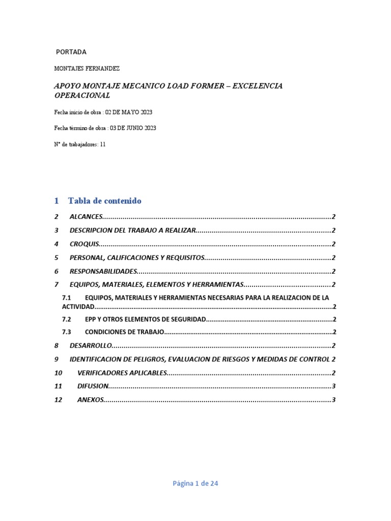 PTS Load Former | PDF | Soldadura | Construcción