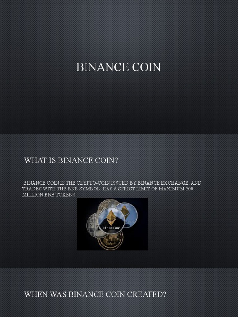 Understanding Binance Coin (BNB) Basics | PDF | Cryptocurrency | Foreign Exchange Market