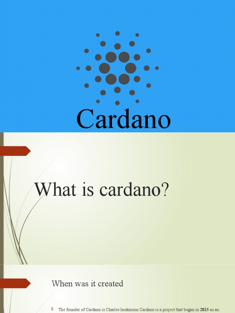 Cardano - Ethaniel Mhute | PDF