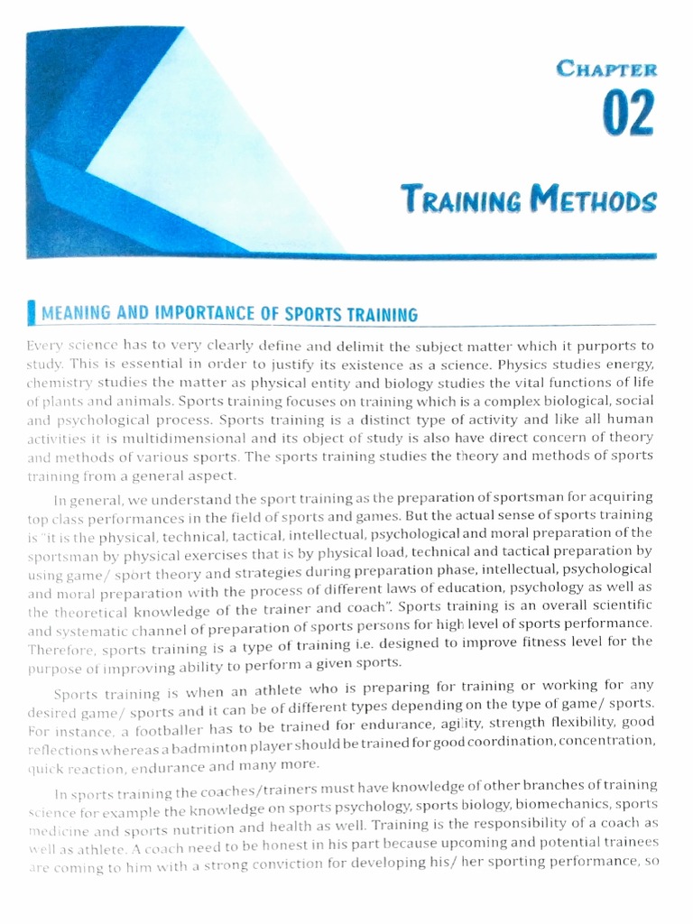 Training Methods | PDF | High Intensity Interval Training | Skeletal Muscle