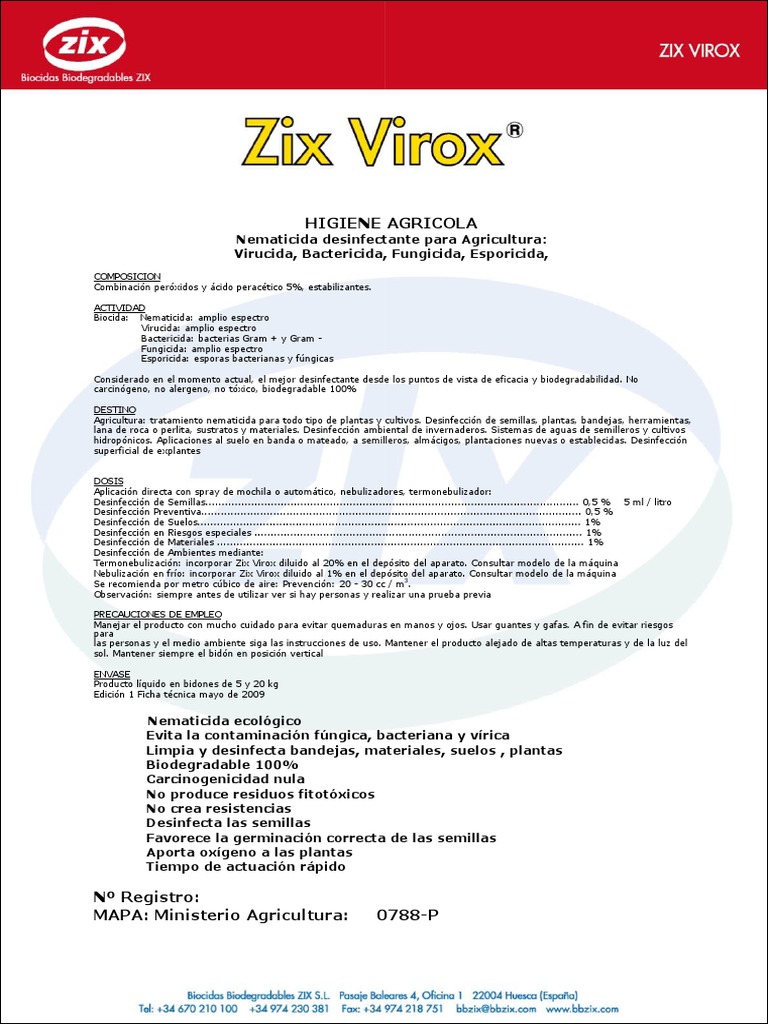 ficha-tecnica-zix-virox-nematicida | PDF